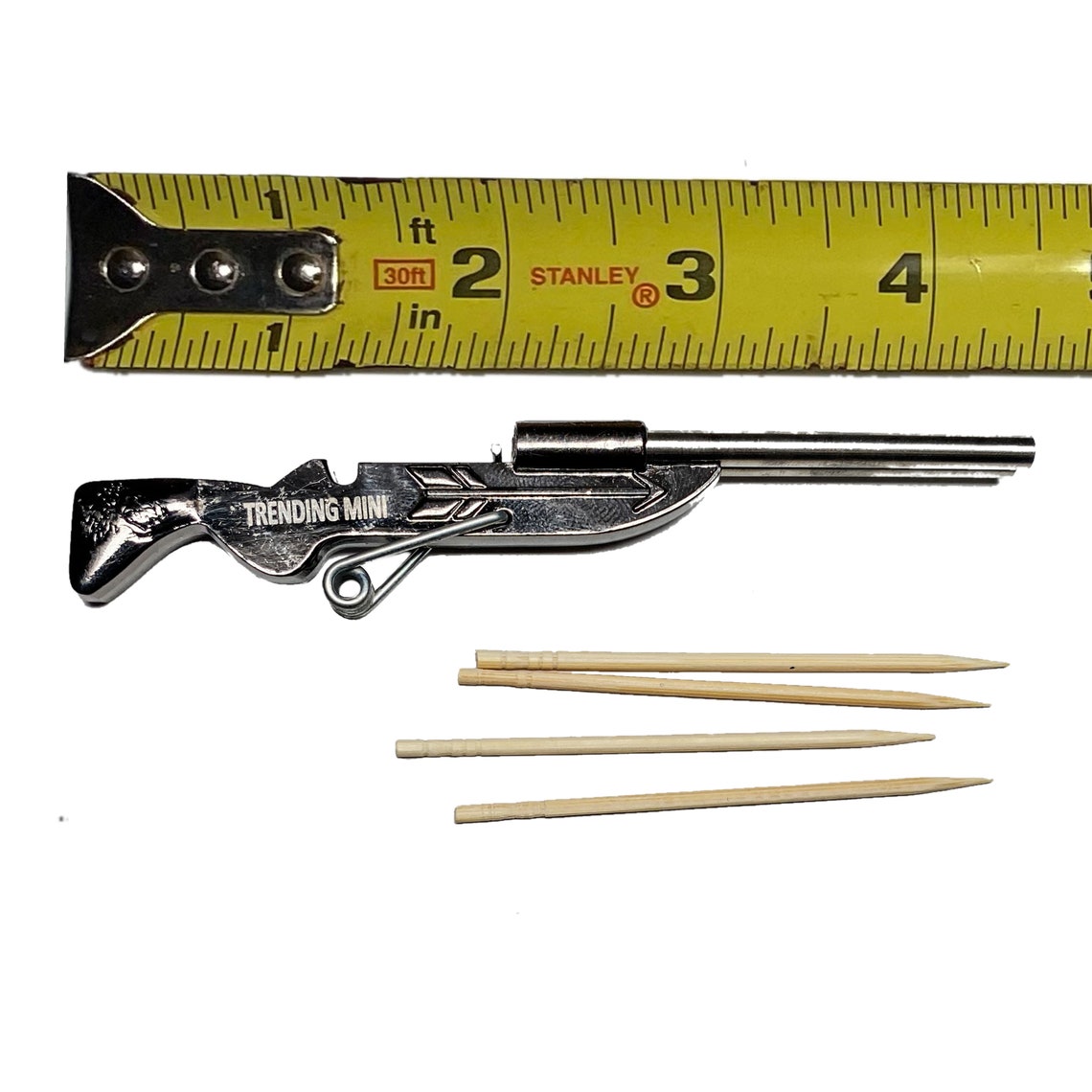 Mini Duo Mini Toothpk Gun Mini Toy Mini ADULT Outdoor Funny Shooting ...