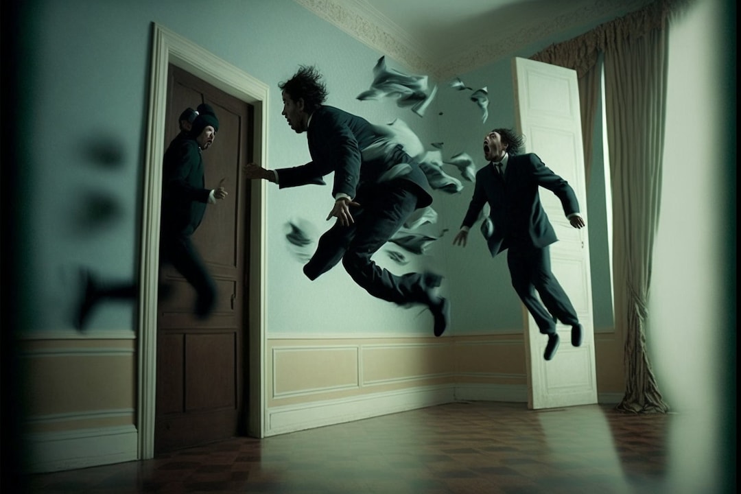 Neurosopher Multiverse Floating Men in Black Mind Bending Eye Catching ...