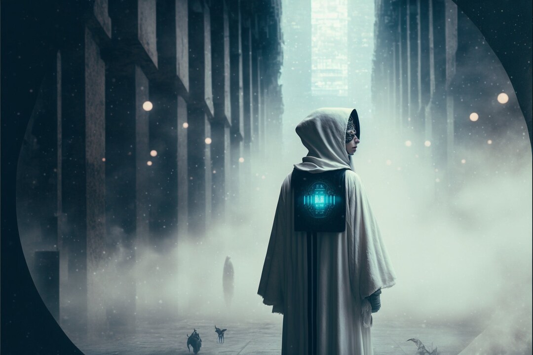 Neurosopher Sci-fi Dystopian Cyberpunk Nun Futurism Steampunk - Etsy