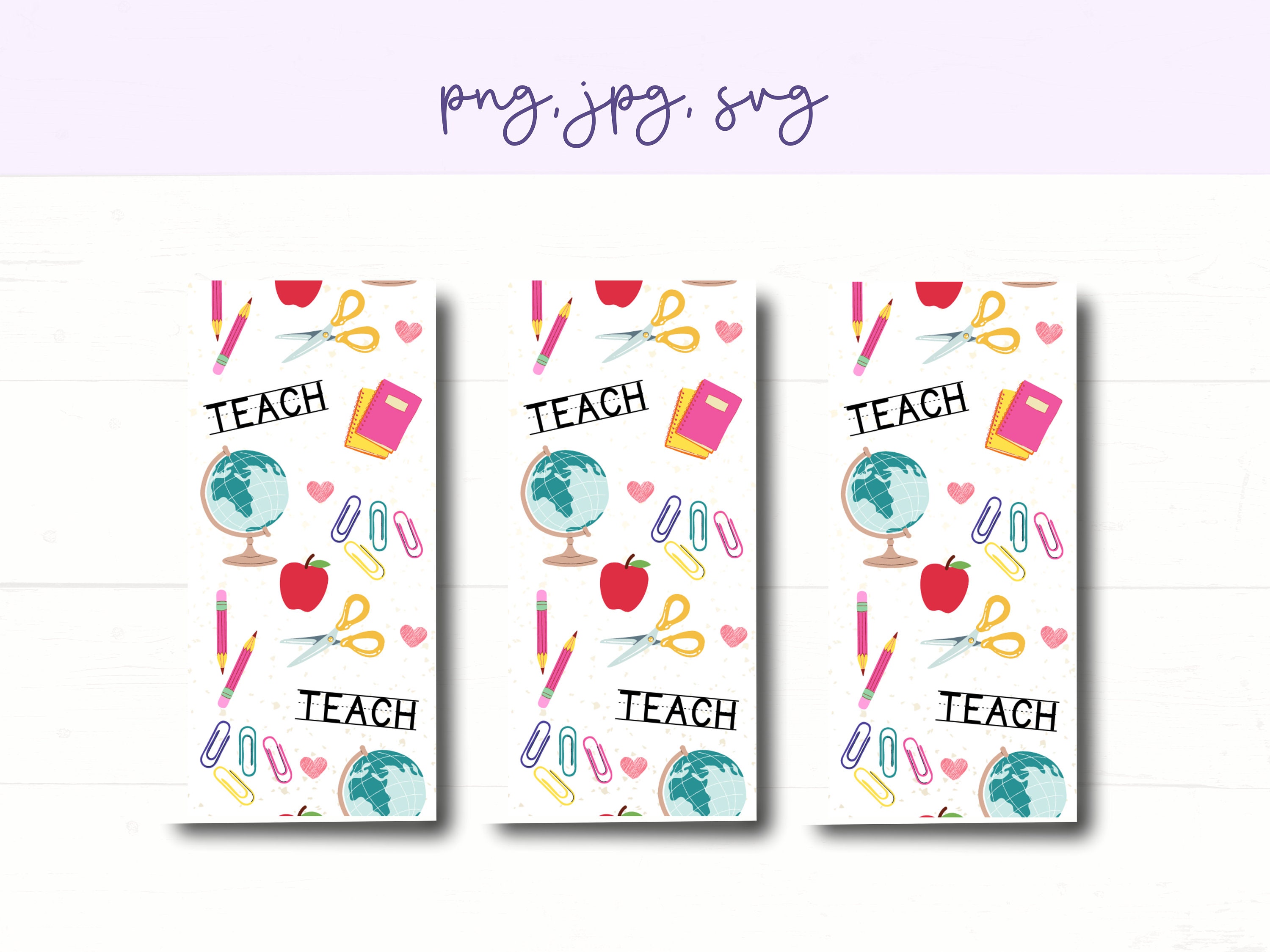 Teacher Sublimation Pen Wrap | Sublimation Pen | PNG Sublimation Pen ...