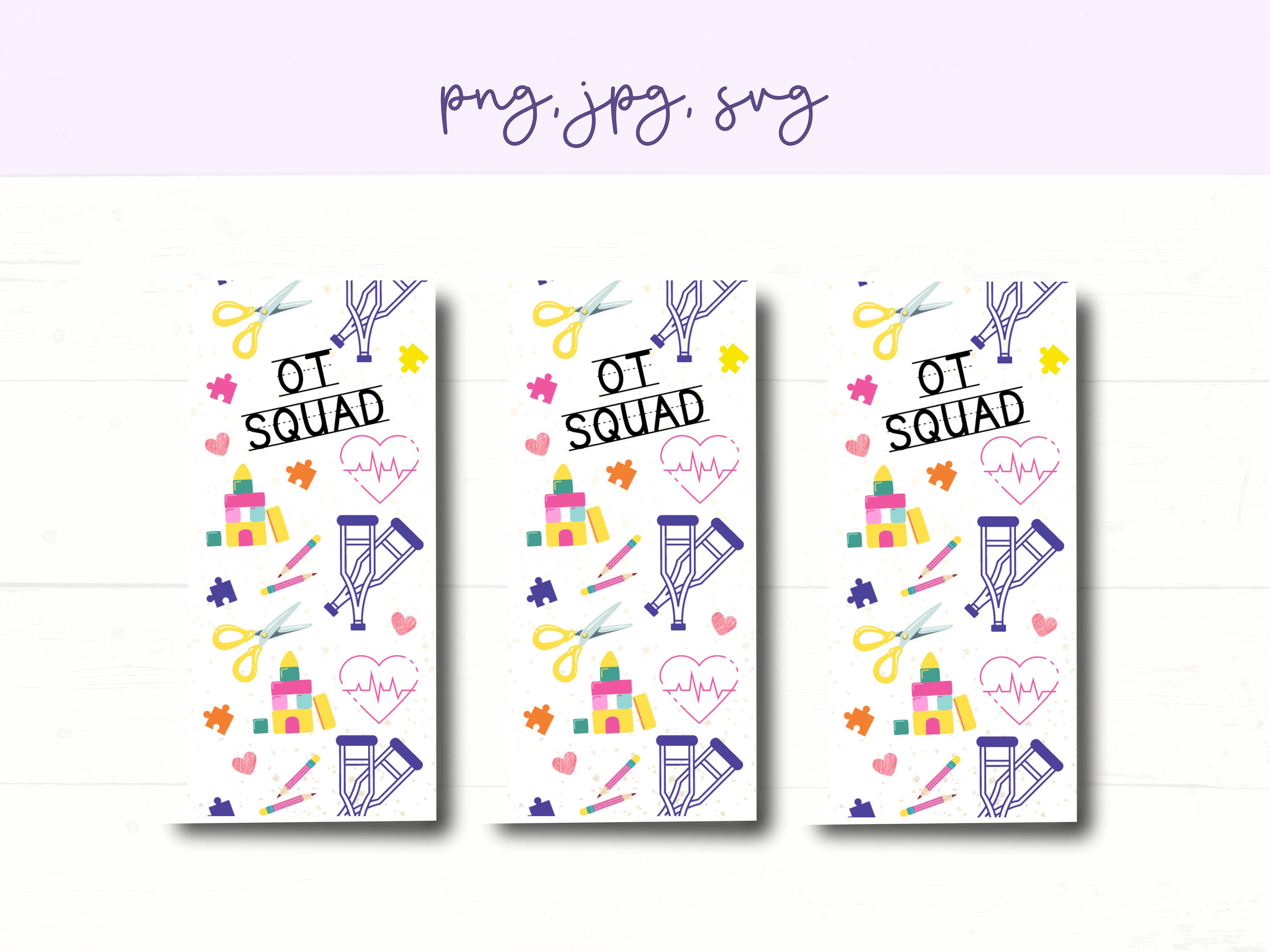 Occupational Therapist Sublimation Pen Wrap | Occupational Therapy ...