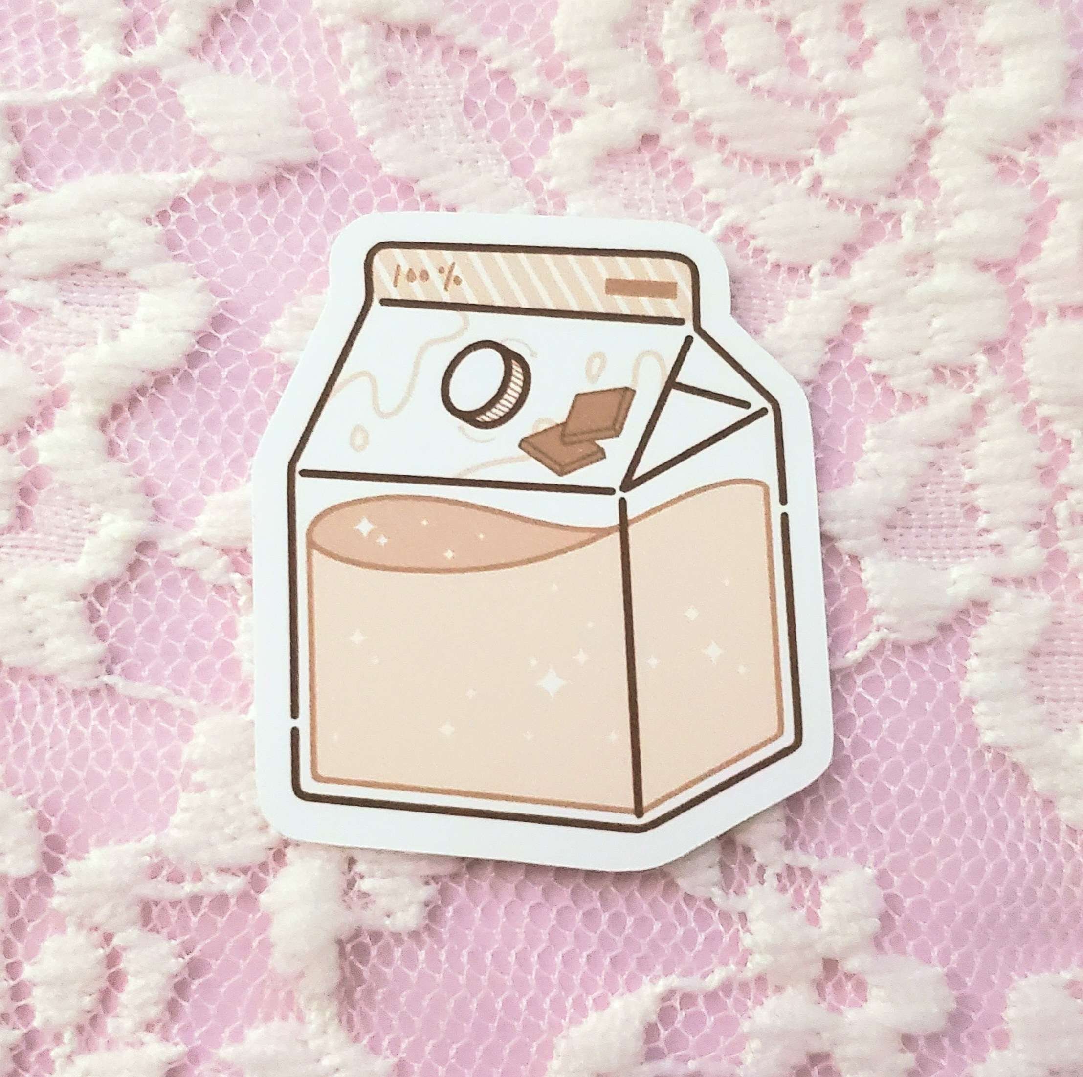 Milk Carton Stickers Strawberry Banana Chocolate Melon - Etsy