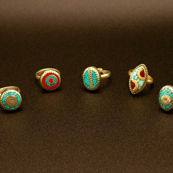 Tibetan Rings - Etsy