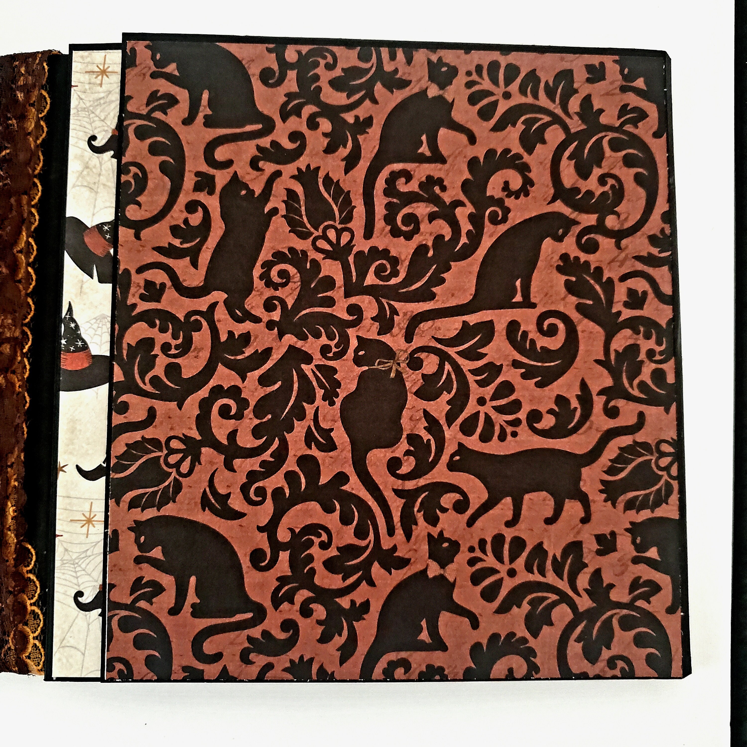 Thirty One Black Cat Halloween Album, Kids Album, Halloween Photobook ...