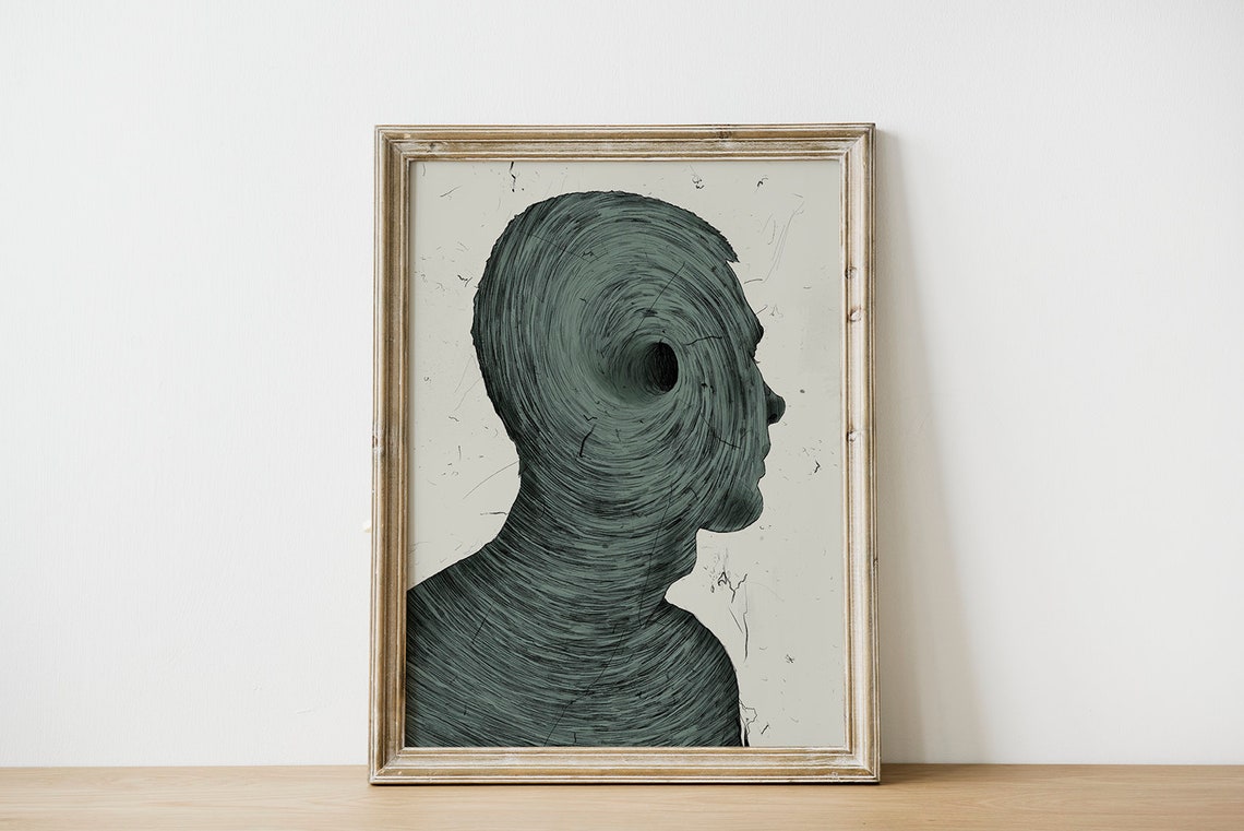 Void Digital Prints Printables Wall Art Illustration Digital Art Print ...