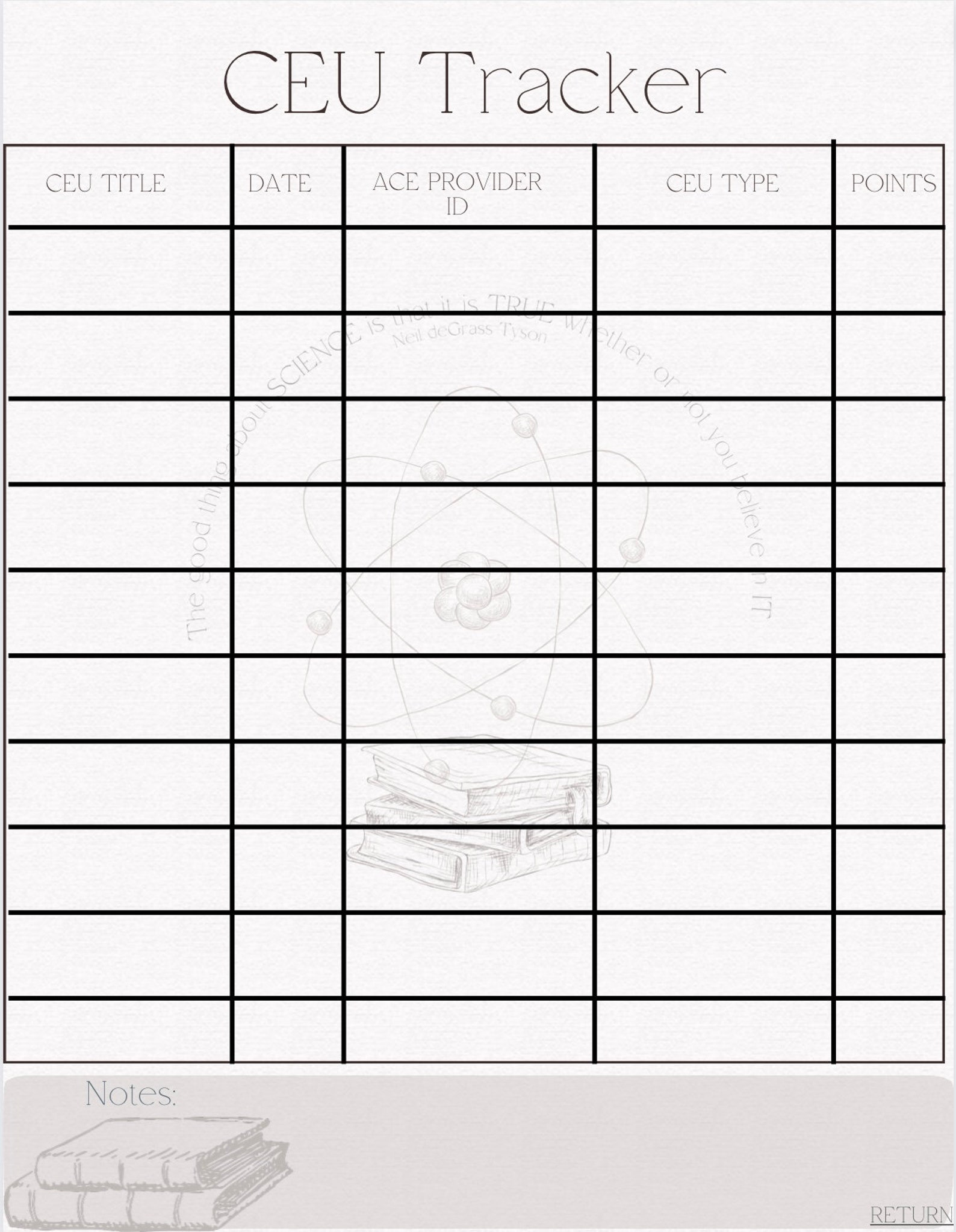 2023 BCBA Planner, Monthly, Weekly, and Daily Planner, Science Data ...