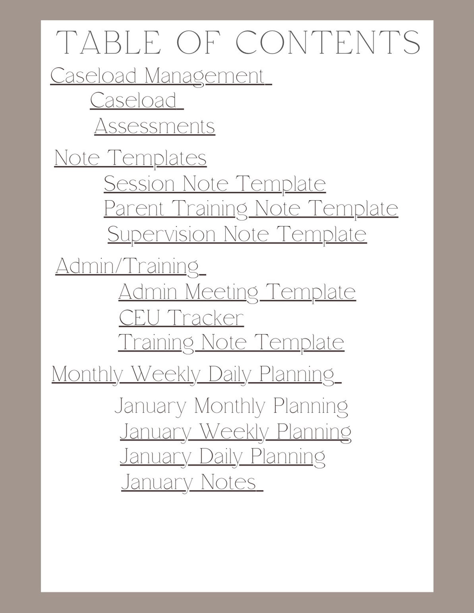 2023 BCBA Planner, Monthly, Weekly, and Daily Planner, Science Data ...