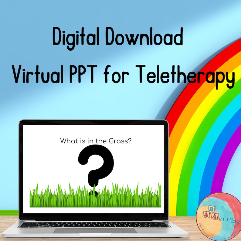 Guessing Game, Virtual Slides for Teletherapy, Zoom Virtual Guessing ...