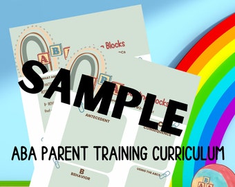 ABA Parent Training Curriculum Lesson 3, Behavior Management, Applied ...