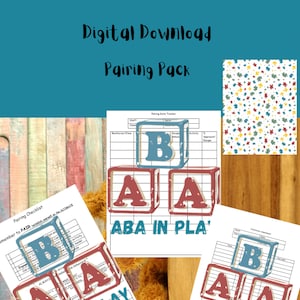 ABA Pairing Tracker, Pairing Checklist, and Free Operant Preference ...