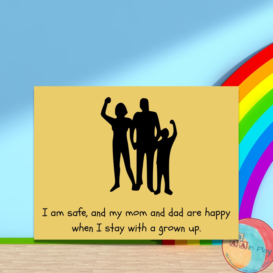 Social Story, Stay With Grown Ups Social Stories, Social Story About ...