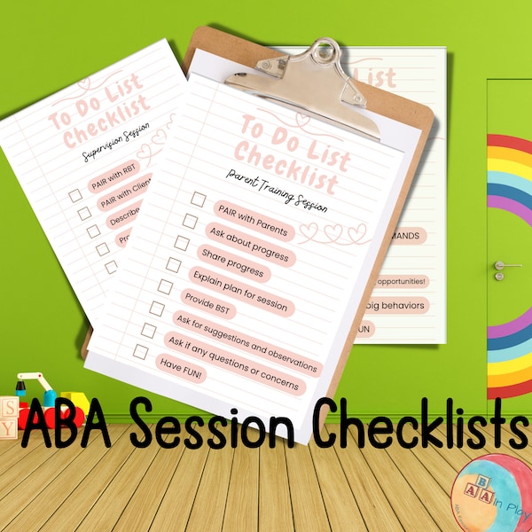 Supervision Session Template - Etsy