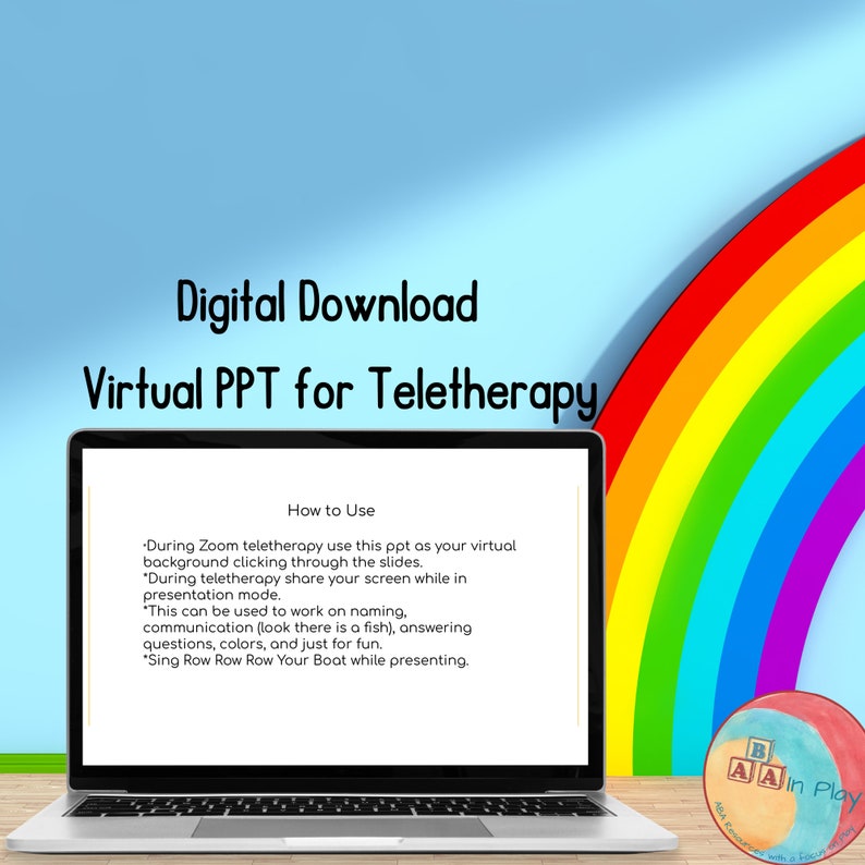 Row Row Row Your Boat Virtual Teletherapy Slideshow, Speech Therapy ...