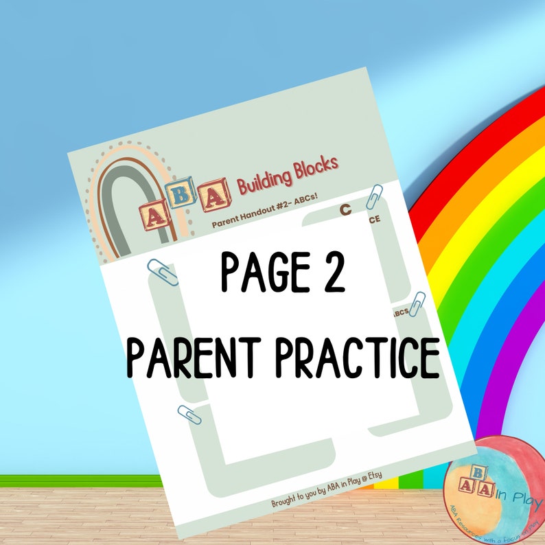 ABA Parent Training Curriculum Lesson 2, Behavior Management, Applied ...