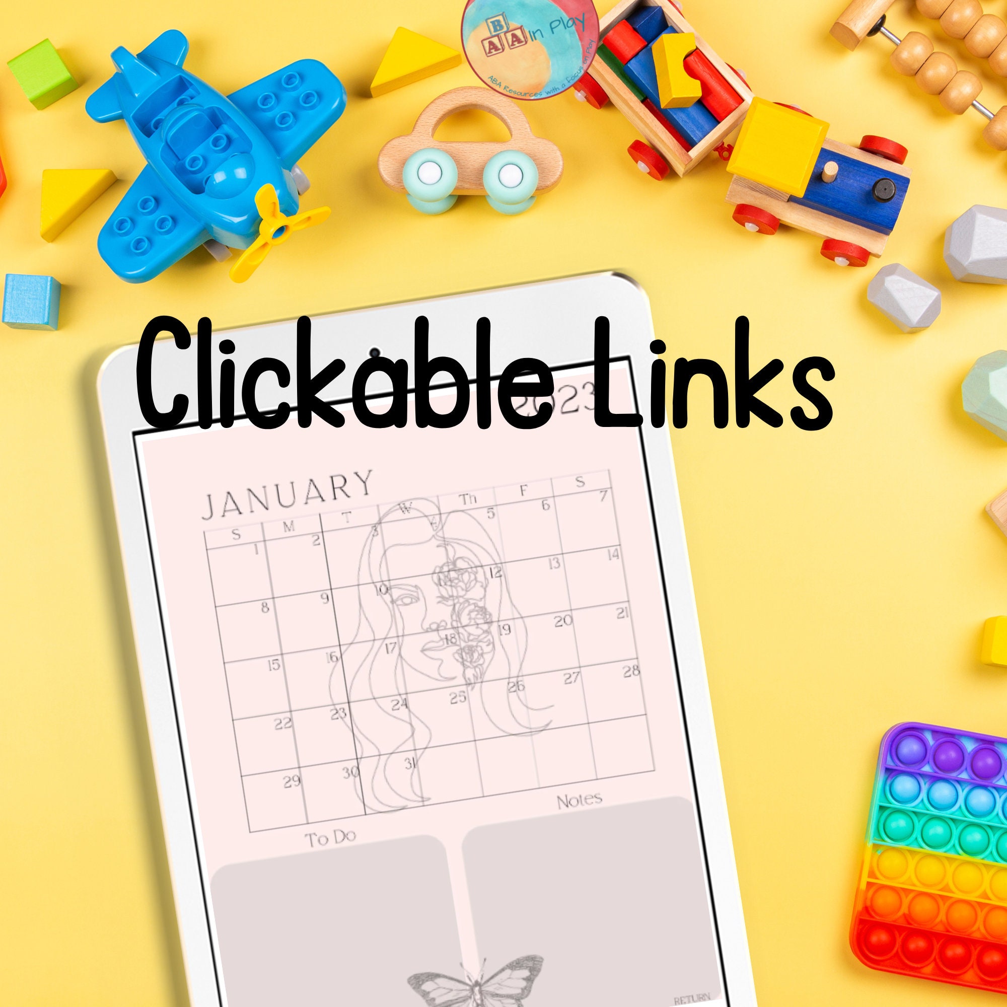 BCBA Planner, 2023 Planner, Monthly, Weekly, and Daily Planner ...