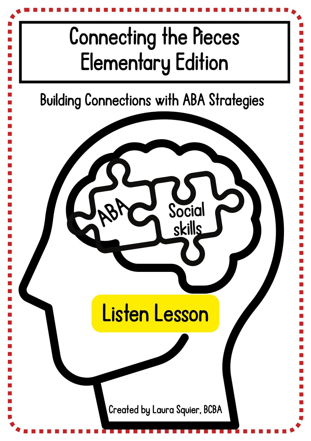 ABA Connecting the Pieces Elementary Social Skills Curriculum for ...