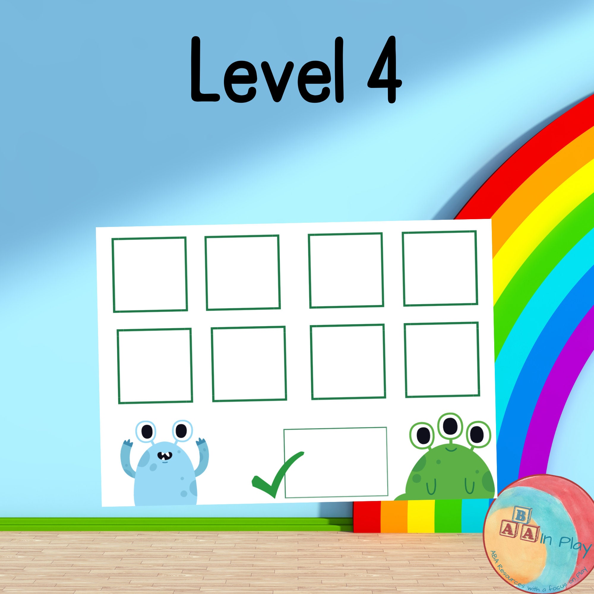 Monster Themed Visual Schedule, First/then, Visual Supports, Token ...