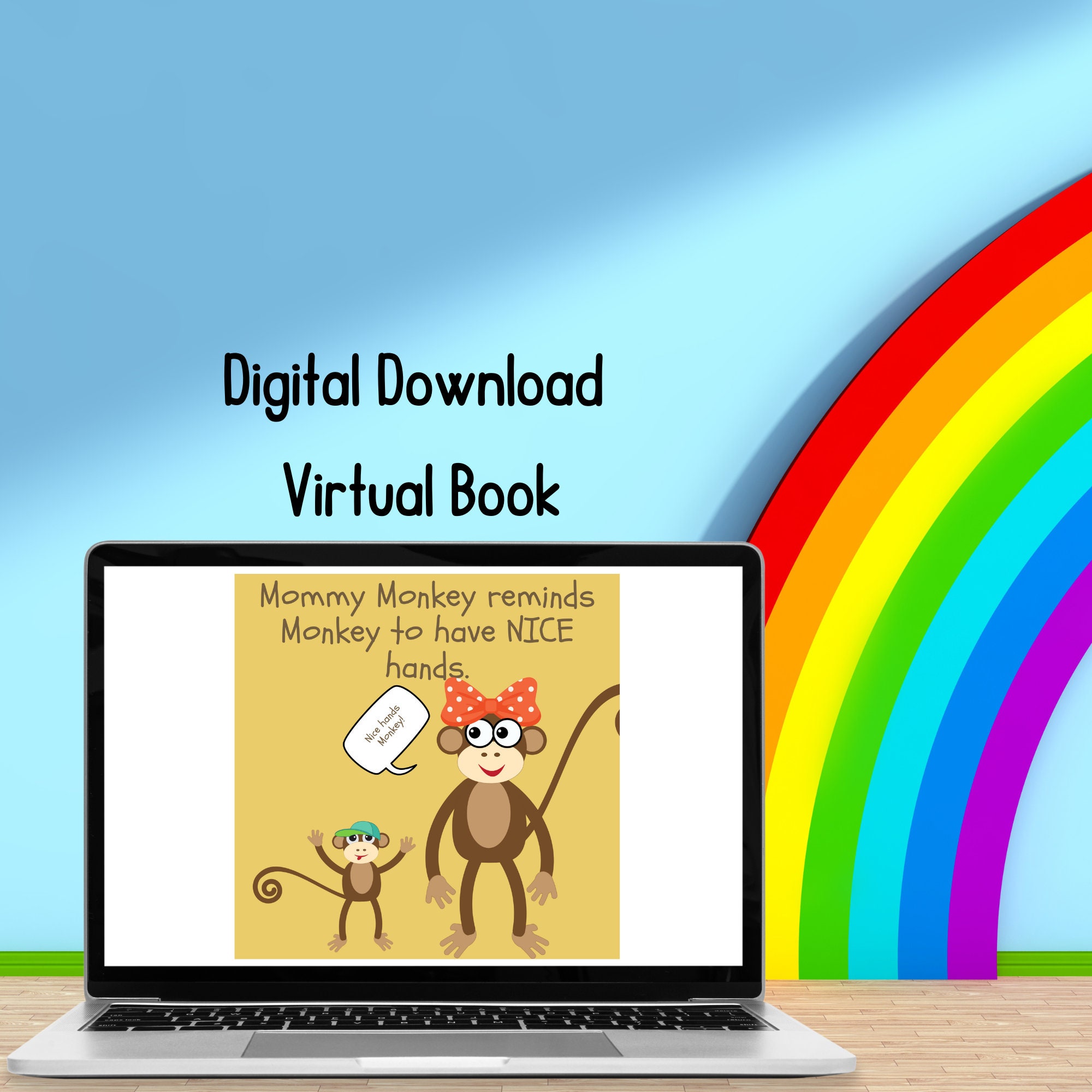 Social Skills for Children, Nice Hands, Simple Books, Digital Book ...