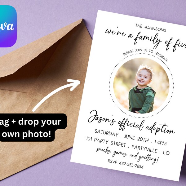 Adoption Party - Etsy