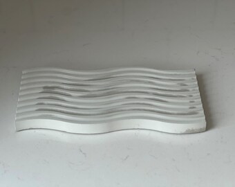 Wave Concrete Tray - Etsy