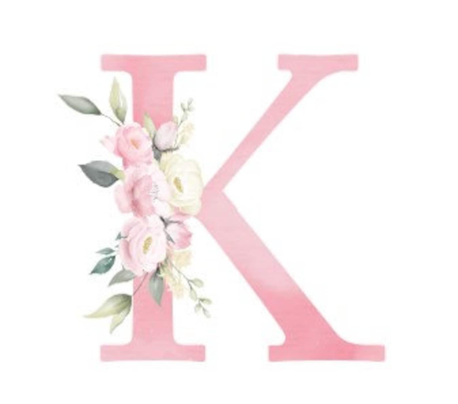 Alfabeto Rosa Imprimible, Letras para Enmarcar para Cuarto de Bebé ...