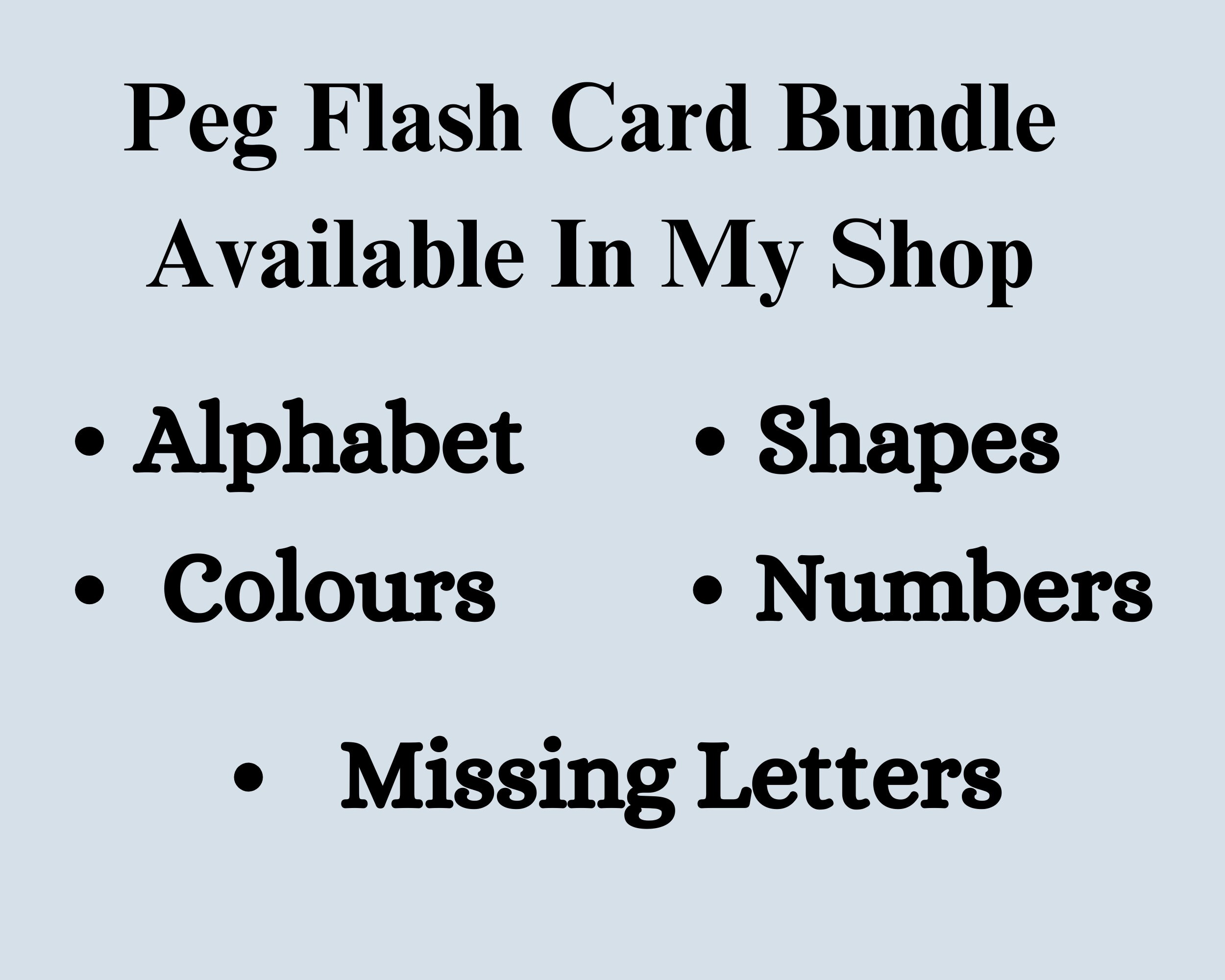 Printable Shapes Peg Flash Cards, Kid's Flash Cards - Etsy