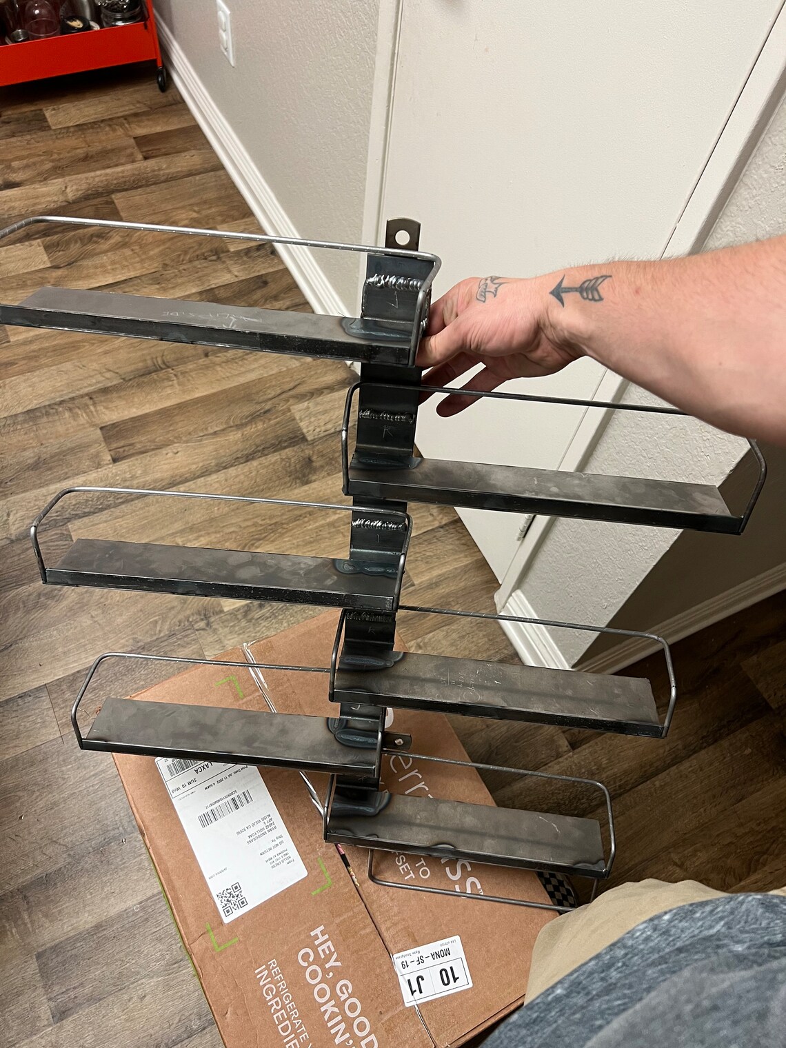 Custom Metal Shelves - Etsy