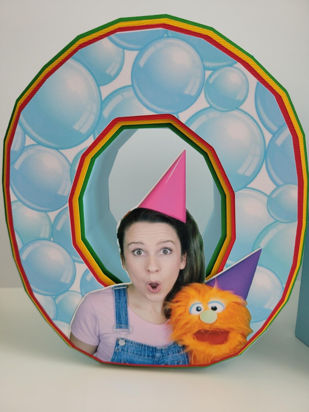 Ms. Rachel Theme ONE TWO 3D Letters, Ms Rachel Birthday Decor, Miss ...