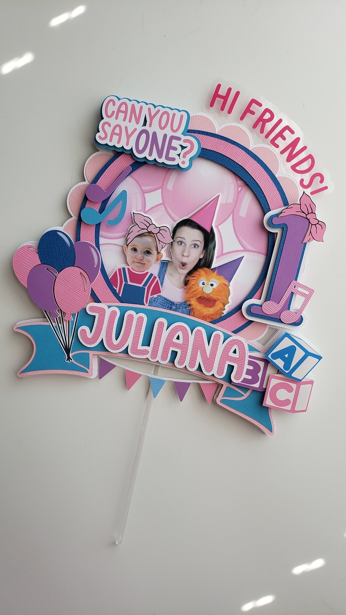 Ms. Rachel Cake Topper Songs for Littles Ms Rachel Birthday - Etsy