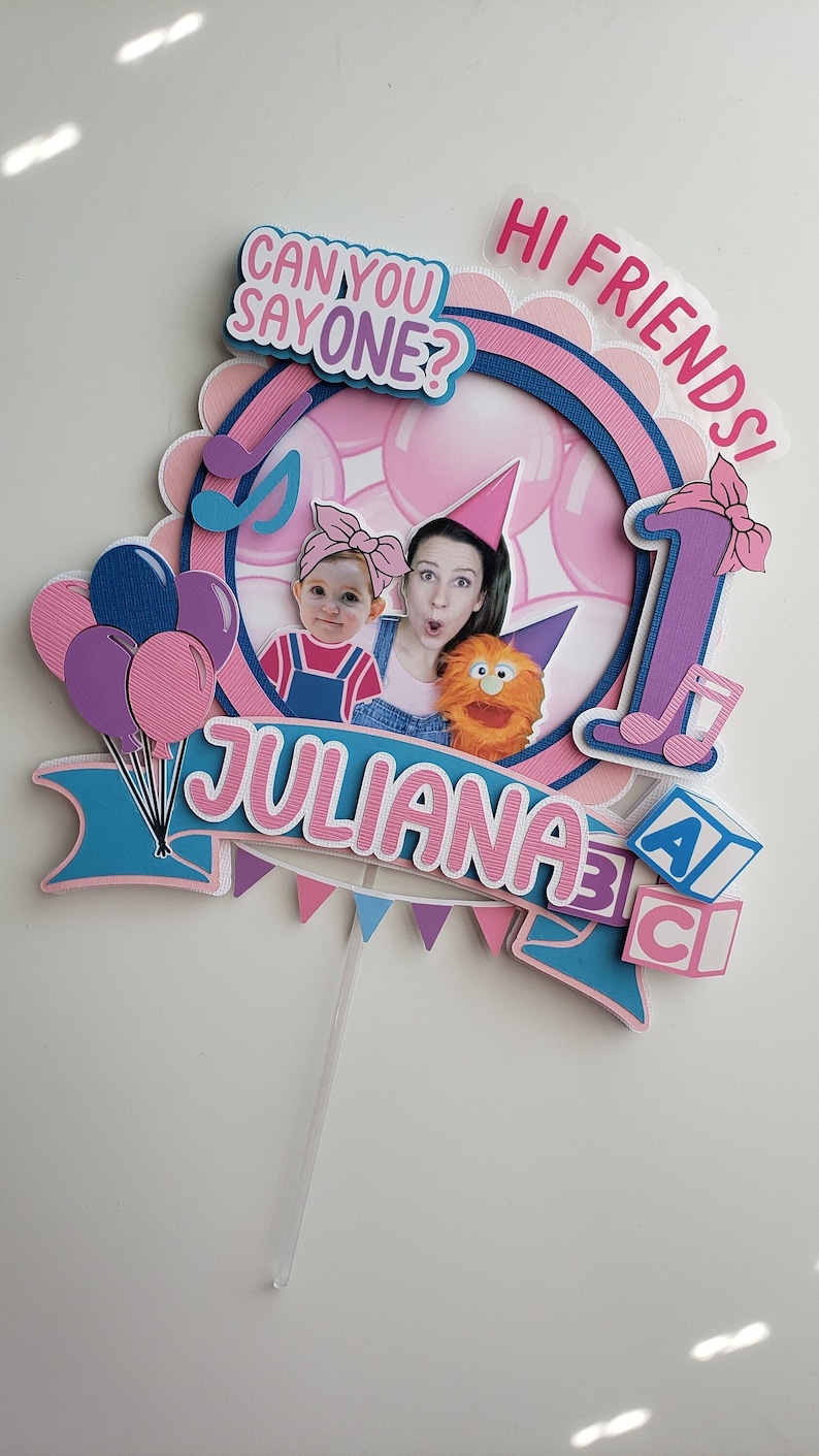 Ms. Rachel Cake Topper Songs for Littles Ms Rachel Birthday - Etsy