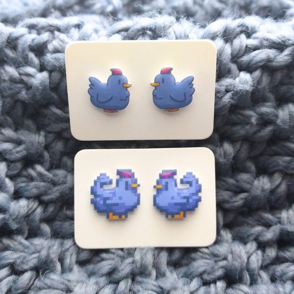 Blue Chicken Stardew Valley - Etsy