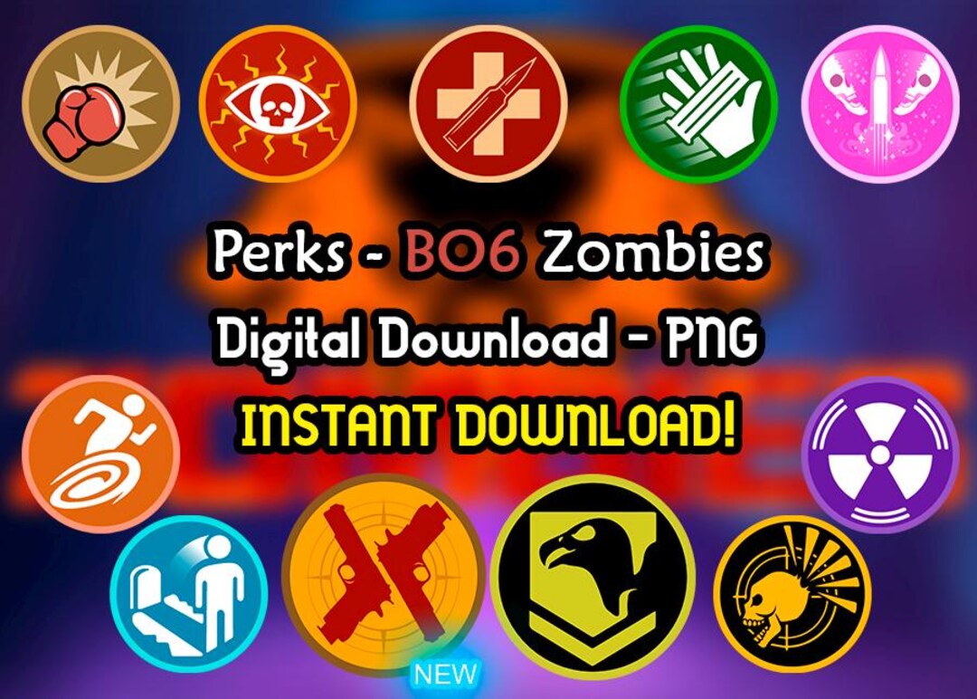 Soda Perk Black Ops 6 - Perks Zombies - BO6 Zombies - COD - PNG - Etsy