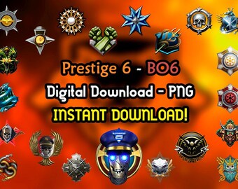 Prestige Emotes Black Ops 6 - Prestige - BO6 - COD - PNG- EMOTES - Etsy