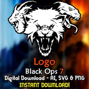 Black Ops 7 Logo - Black Ops 7 – BO7 - Logo - Ai - SVG - PNG – COD - Etsy