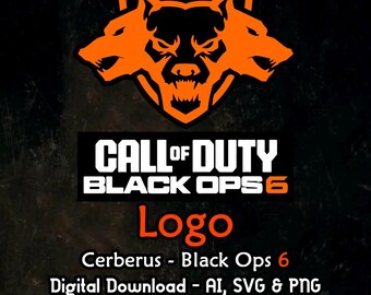 Call of Duty: Black Ops 6 Logo SVG DXF AI Digital Download - Etsy UK
