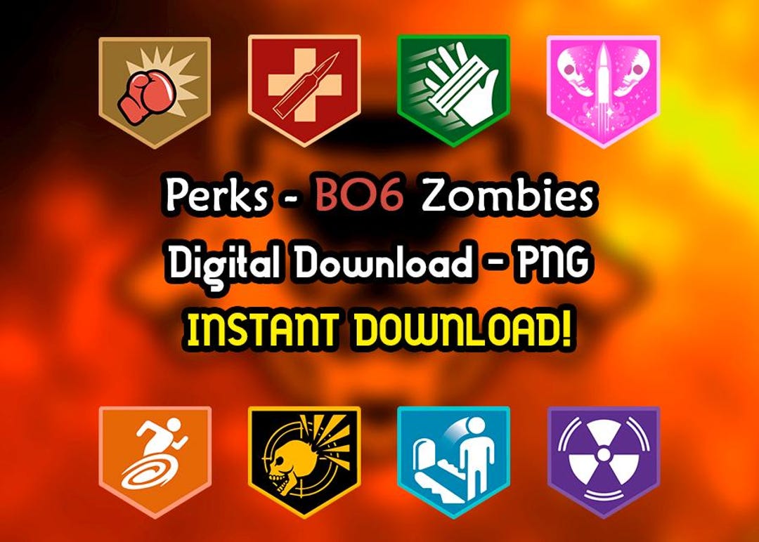 Soda Perk Black Ops 6 Perks Zombies BO6 Zombies COD - Etsy
