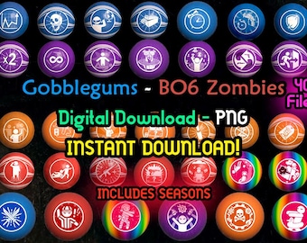 Gobblegums Black Ops 7 Zombies Icons - Gobblegums Zombies - BO7 Zombies ...