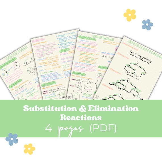 Organic Chemistry Reactions Study Guide