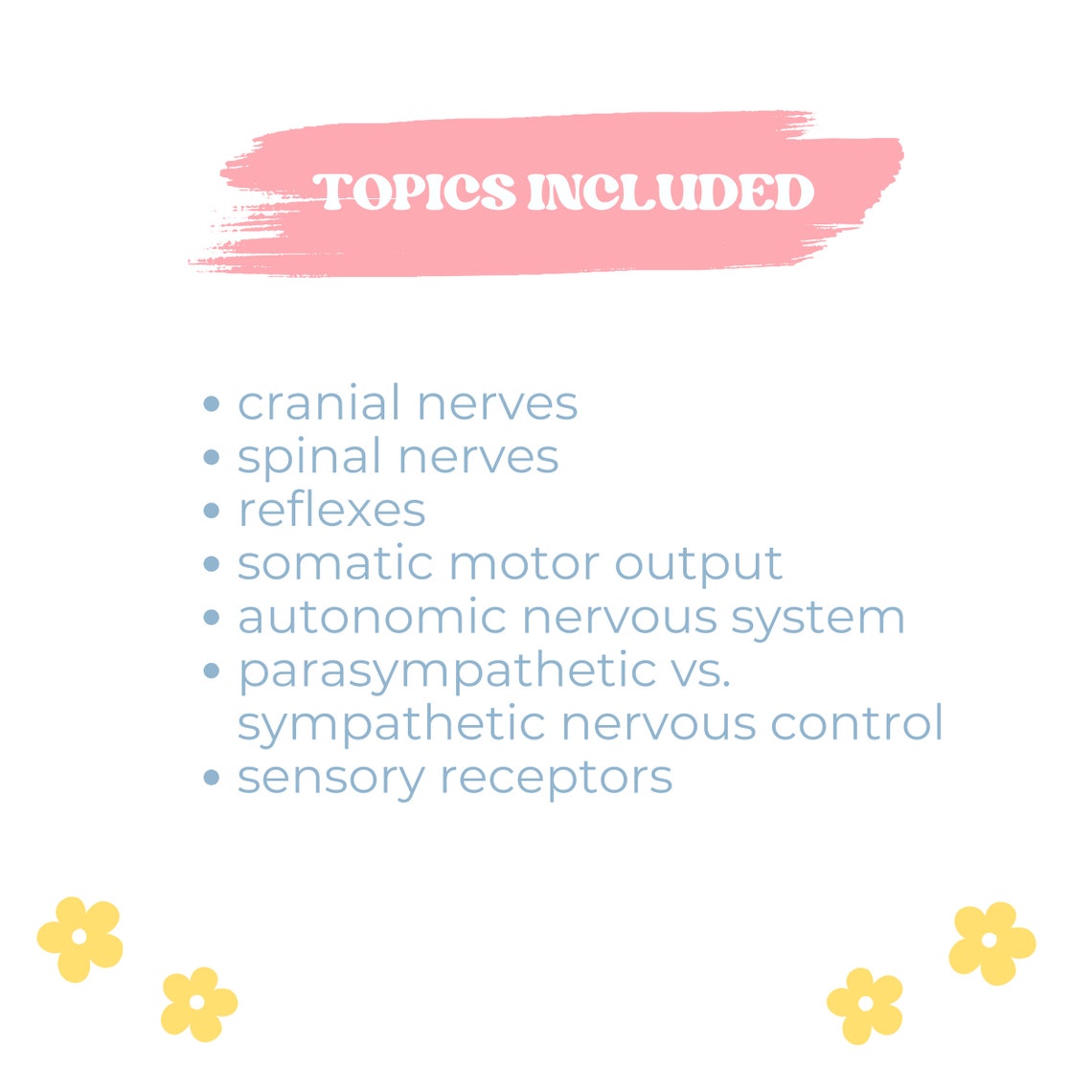 Nervous System Notes | Nervous System Regulation | Nervous System Study ...