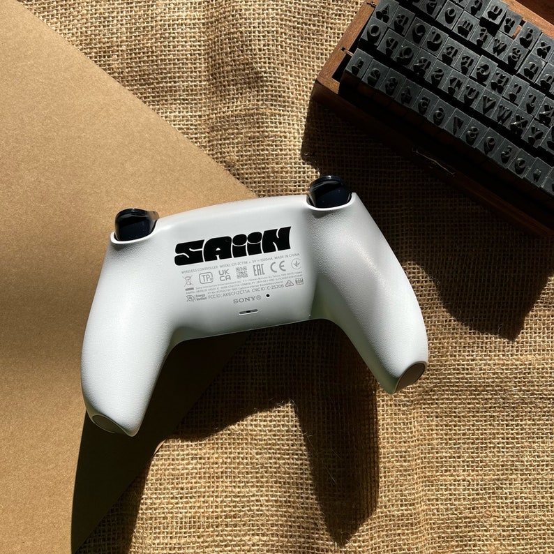 Gaming Controller Name Tag, PS5, PS4, XBOX, Name Decal - Etsy