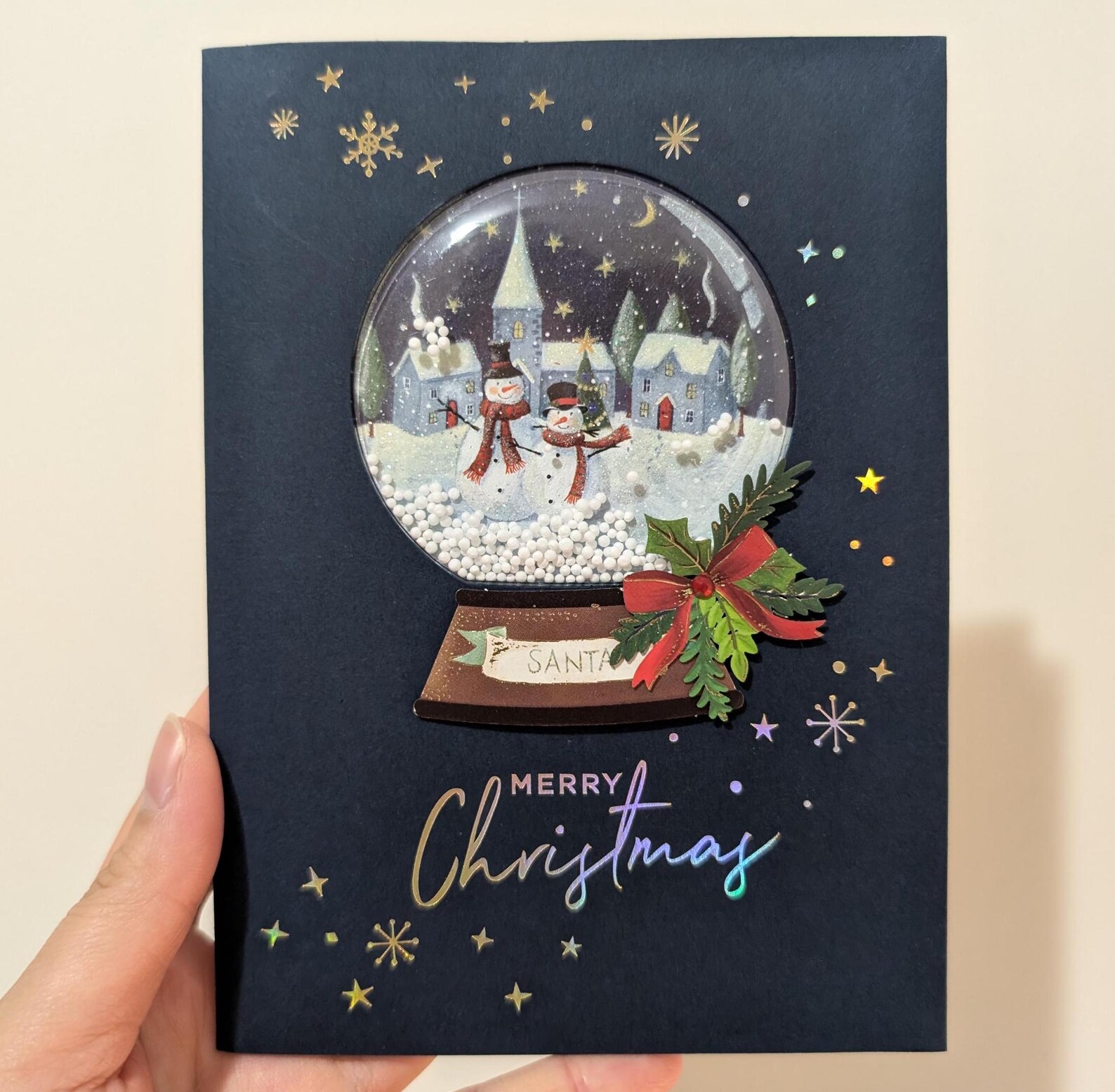 Christmas Animated Snowflake Card - Let It Snow, Greeting Card ...