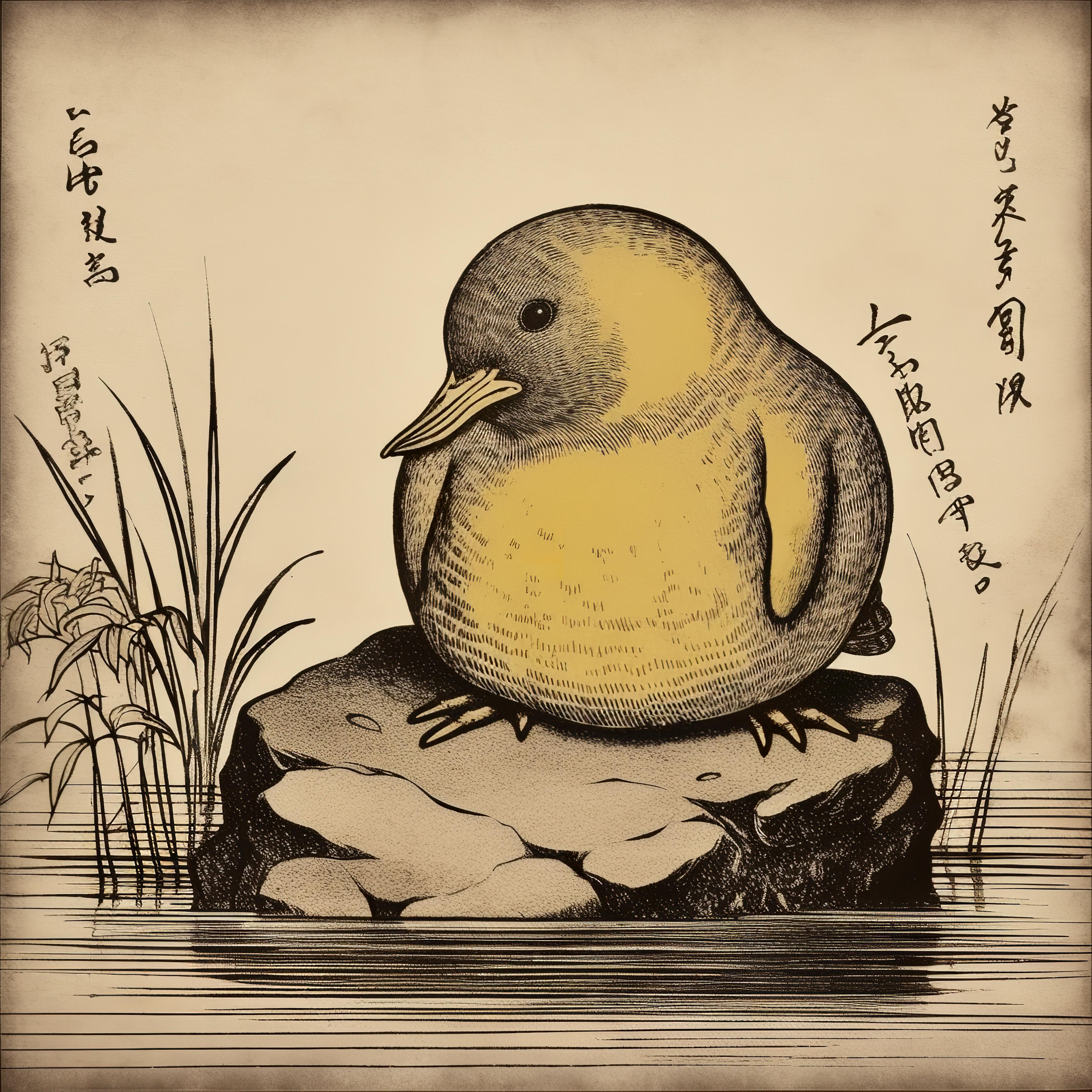 Ancient Psyduck Printable Wall Art, Pokemon Decor DOWNLOAD Psyduck ...