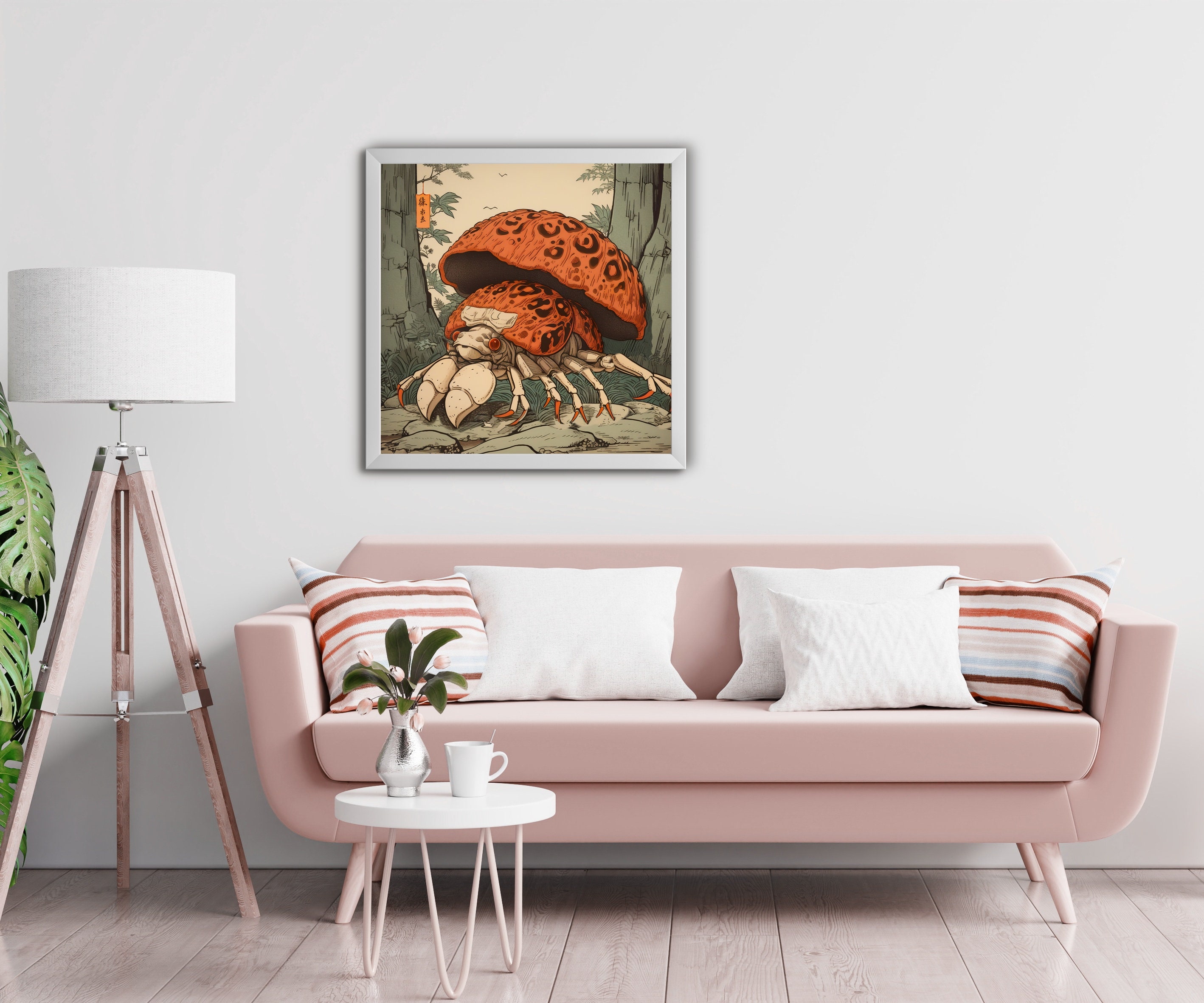 Paras and Parasect Pokemon Wall Art Prints - Vintage Ukiyo-e Style ...