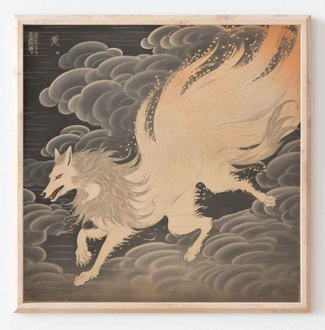 Ninetales Pokemon Wall Art - Vintage Style, DOWNLOAD ONLY | Pokemon ...