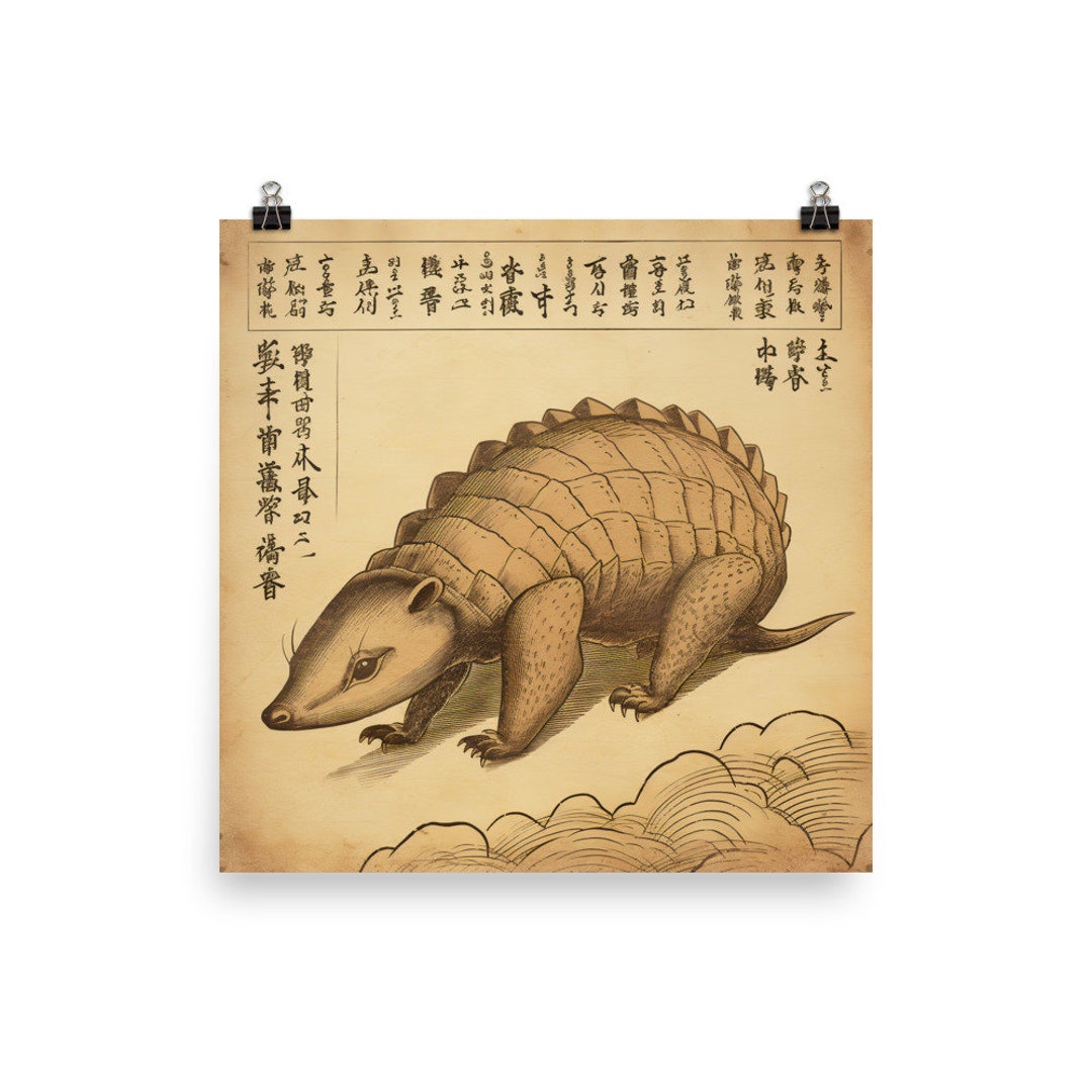 Ukiyo-e Sandshrew Poster, Japanese-inspired Pokémon Art, Matte Finish ...