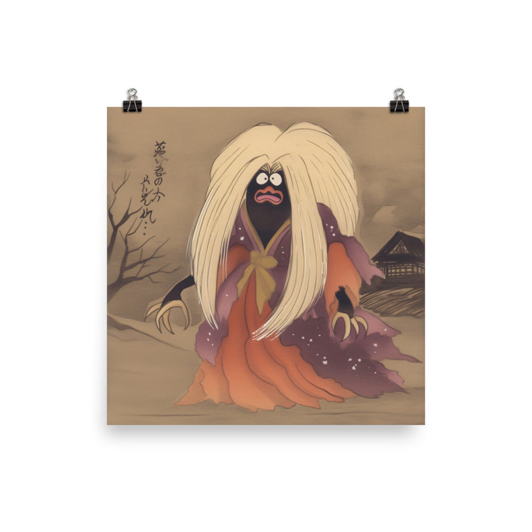 Jinx Ukiyo-e Poster, Pokémon-inspired Art, Matte Print Unique Gift ...