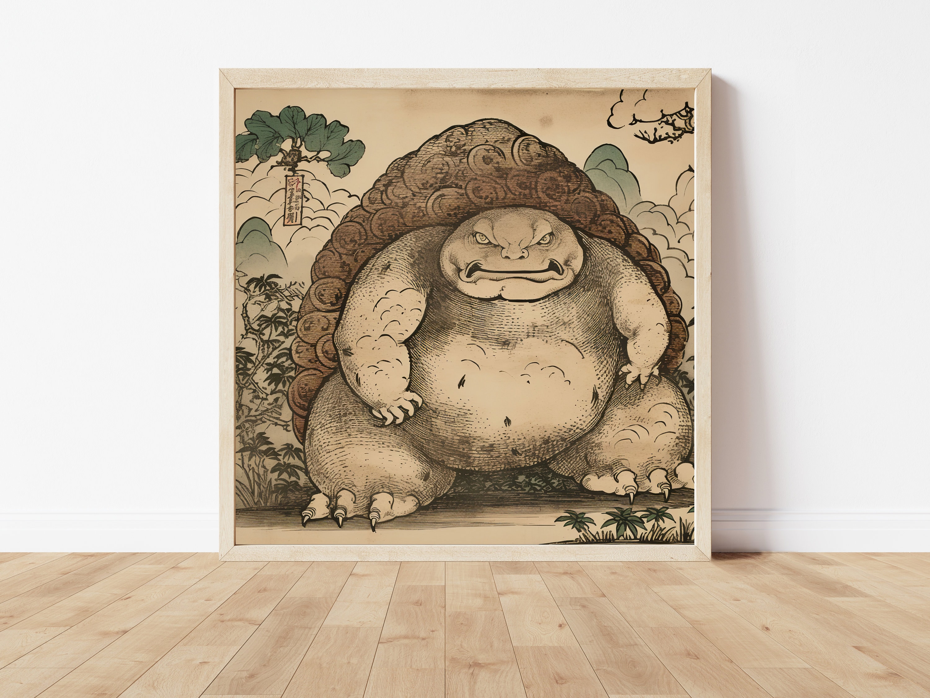 Golem Pokemon Wall Art DOWNLOAD ONLY Vintage Ukiyo-e Style - Etsy