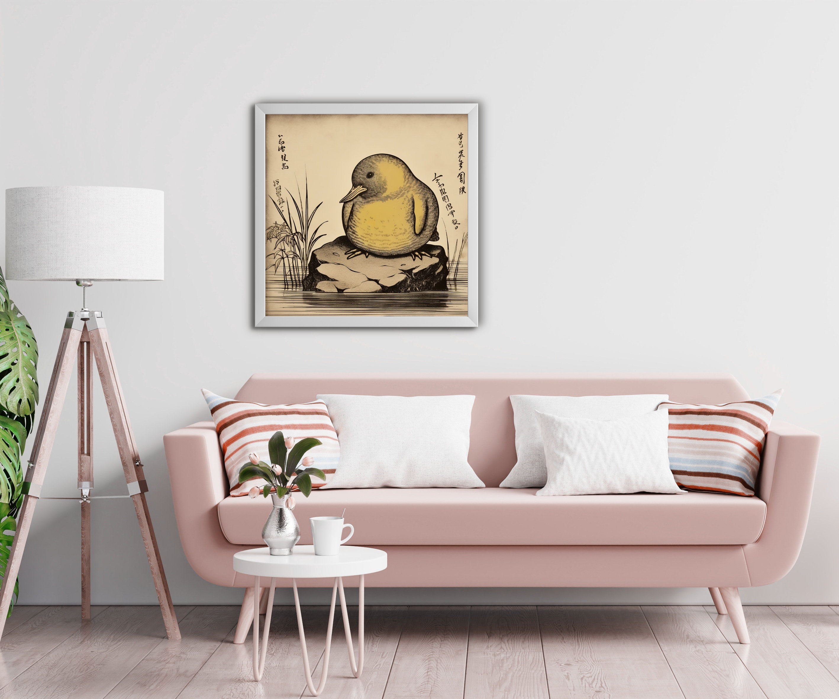 Ukiyo-e Psyduck Poster Japanese-inspired Pokémon Art Matte - Etsy