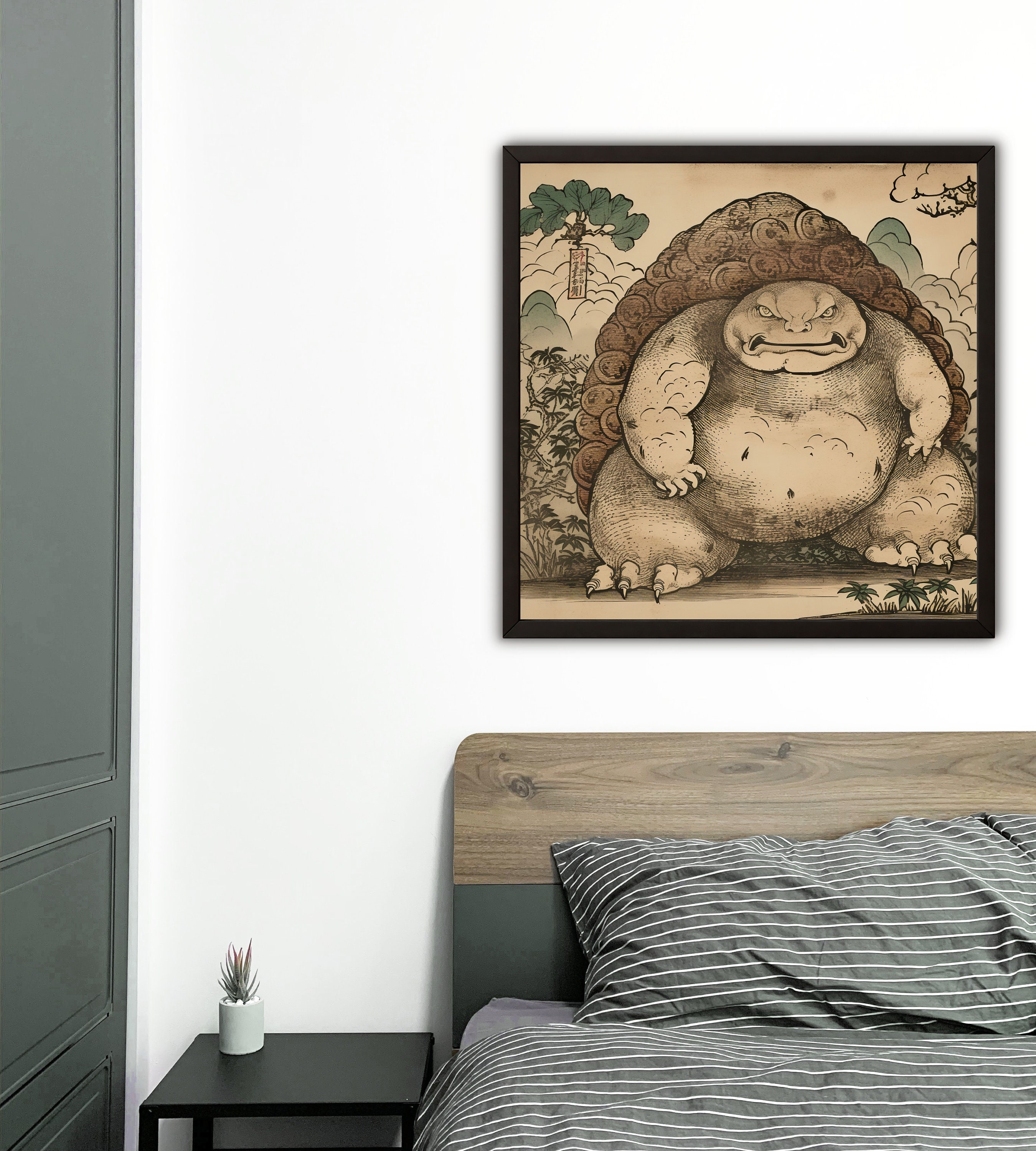 Golem Pokemon Wall Art DOWNLOAD ONLY, Vintage Ukiyo-e Style Pokemon ...