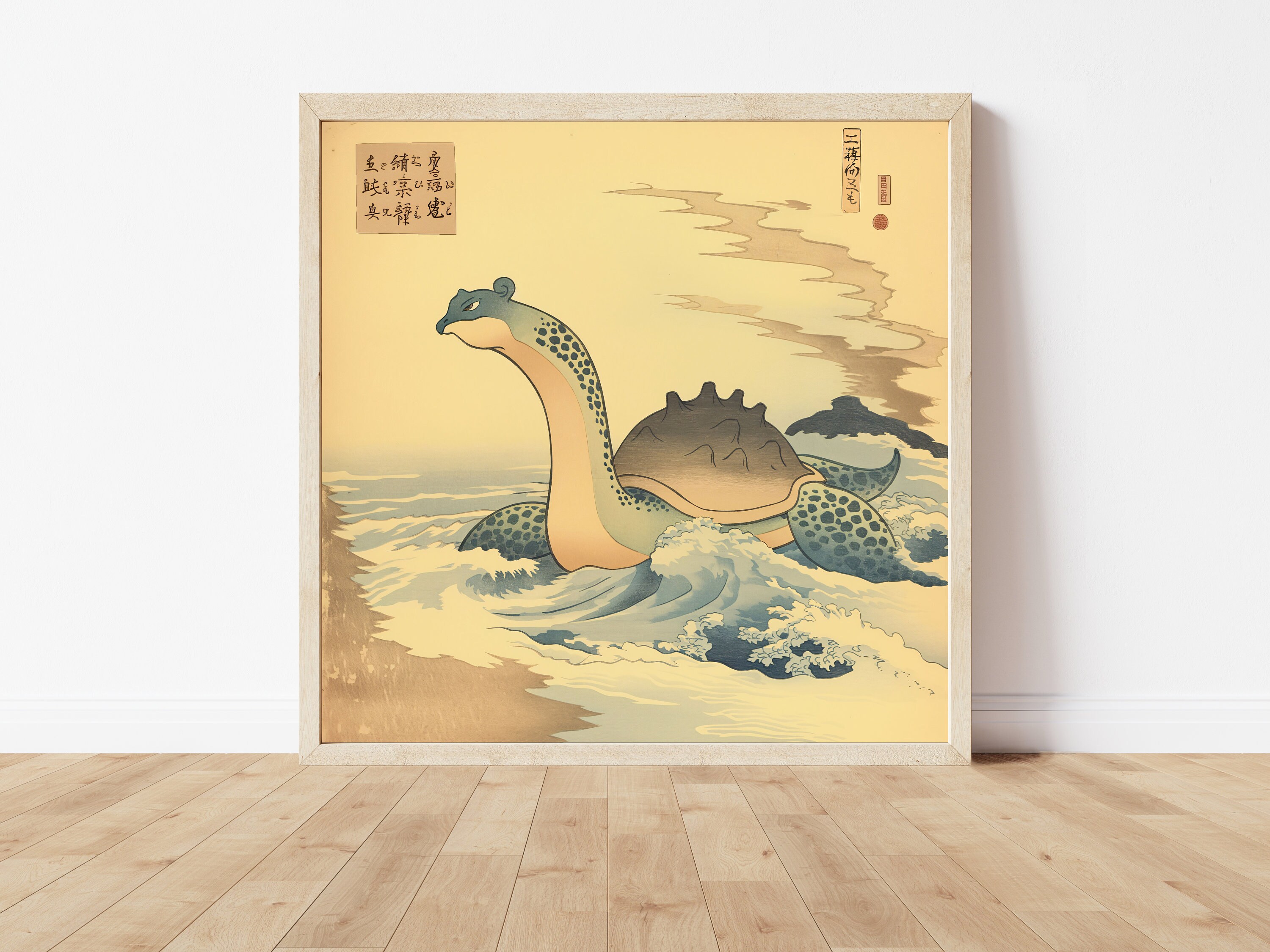 Lapras Ukiyo-e Poster, Pokémon-inspired Art, Matte Print - Unique Gift ...